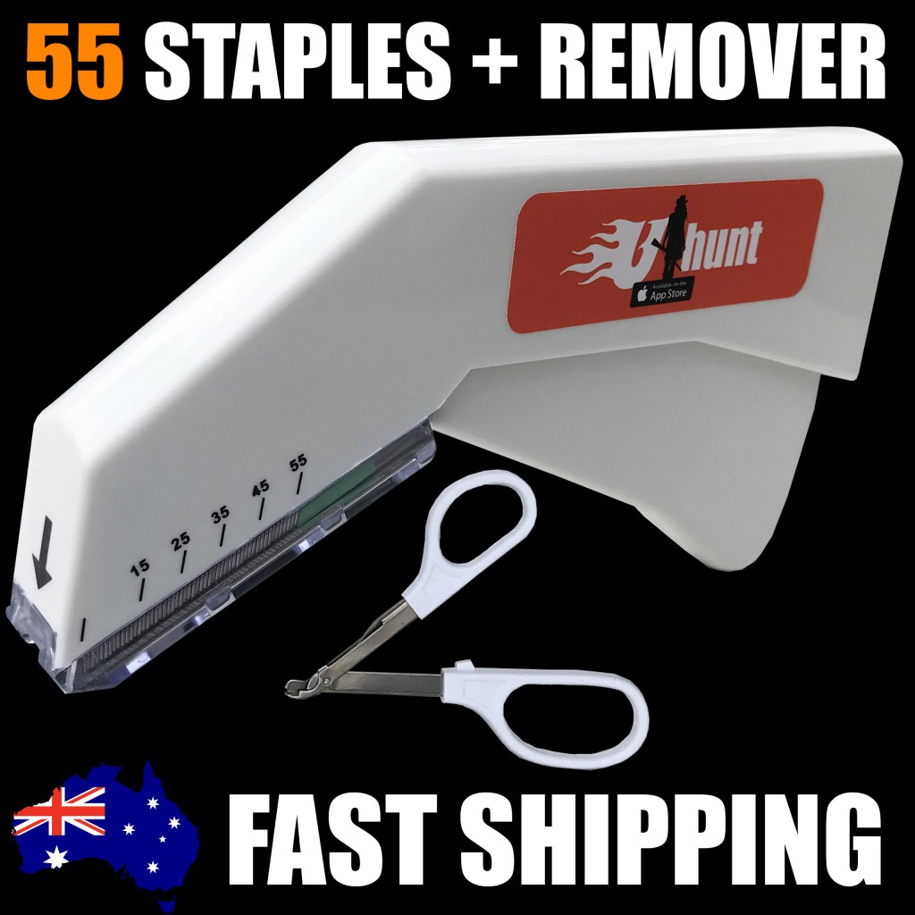 Staple Gun 55 Staples + Remover | BRISTLE UP