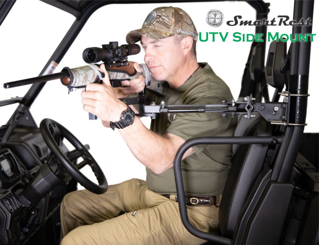 SmartRest UTV Side Mount Gun Rack | BRISTLE UP