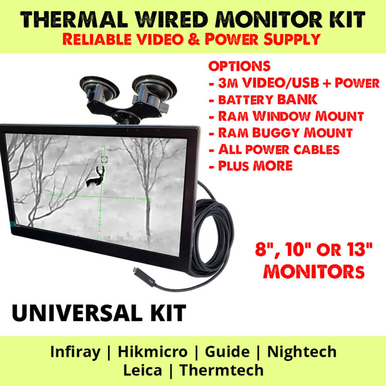 Thermal Hardwire Monitor kit – Infiray | Hikmicro | Nightech ...